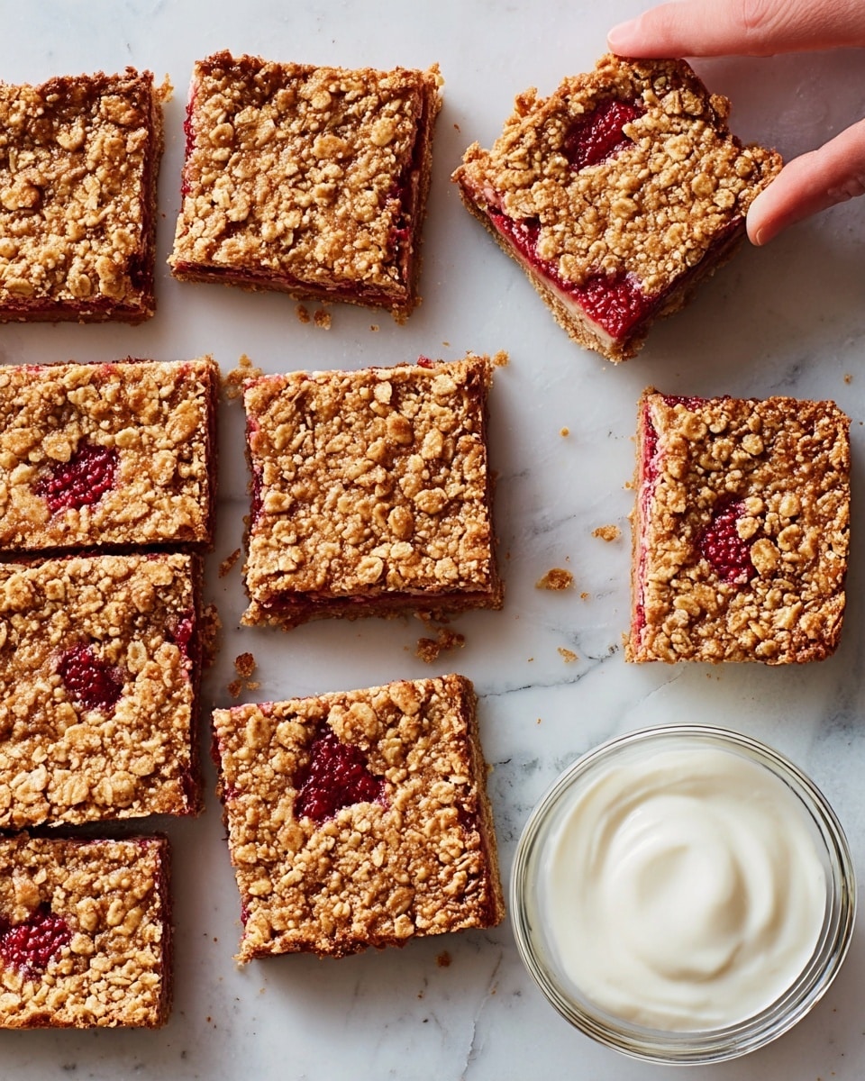 Raspberry Honey Flapjacks: Irresistible Oat Bars with Raspberries